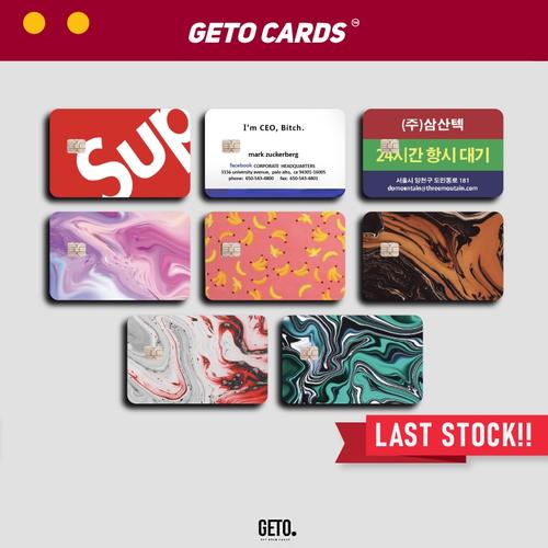 Jual Sticker Kartu ATM Series Special Last Stock 2 ( Geto Cards ...