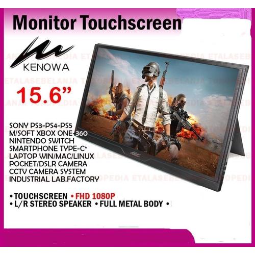 Jual MINI PORTABLE MONITOR KENOWA 15,6 INCH IPS HDMI USB-C - Jakarta ...
