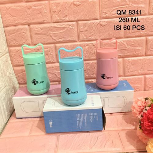 Jual BOTOL/THERMOS MINUM MODEL VACUM FLASK DESAIN PENGUIN 300ML ...