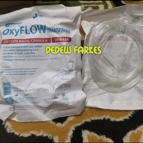 Jual selang oksigen dewasa nasal cannula transparan onemed / oxyFlo - Jakarta Timur - dewi ...