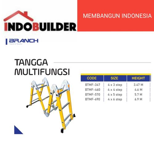 Jual BRANCH BTMF 347 TANGGA MULTIFUNGSI 4 X 3 STEP X 3.47 METER - Kab ...