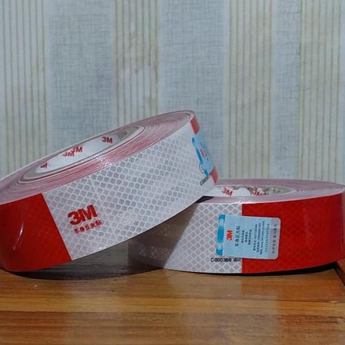 Jual Scotlite Reflective Diamond Grade 3M-Stiker Merah Putih 3M 2"X45 ...