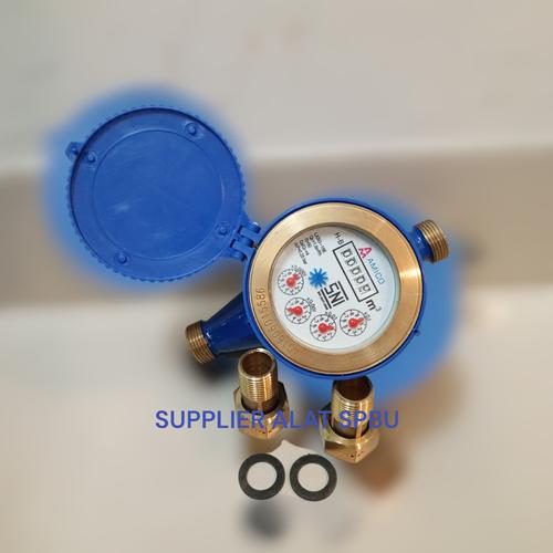 Jual Flow meter air bersih merk Amico DN 15mm size 1/2 inch (SNI ...
