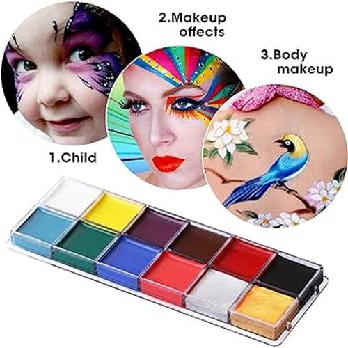 Jual cat wajah face painting dan body painting 12 warna - Jakarta ...