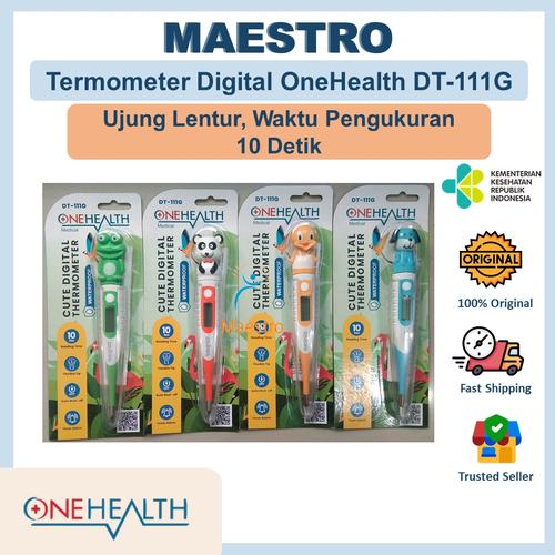 Jual Termometer Digital OneHealth DT-111G Cute Karakter Ujung Lentur ...