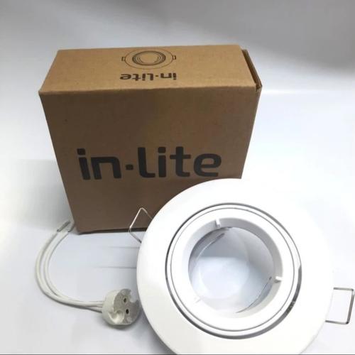 Jual Kap Rumah Lampu Downlight MR16 Inlite Body Putih INFX038 - Jakarta ...