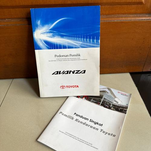 Jual Buku Manual Book Pedoman Pemilik Toyota Avanza Gen-2 2011-2014 ...