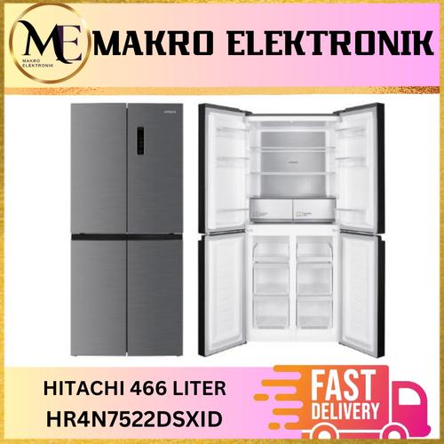 Jual HITACHI HR4N7522DSXID KULKAS SIDE BY SIDE 4 PINTU 466 LITER INVERTER WITH DUAL SENSING ...