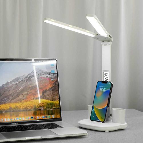 Jual Lampu Meja Belajar Led/Lamp Kerja Baca Display 3 Color Fleksibel ...