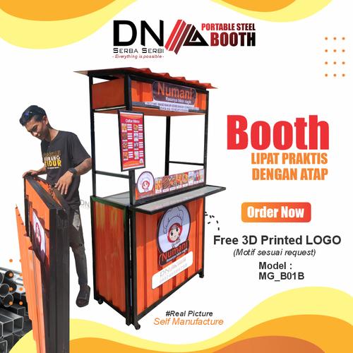 Jual MG I PORTABLE CONTAINER BOOTH / BOOTH LIPAT Dengan Atap [MURAH ...