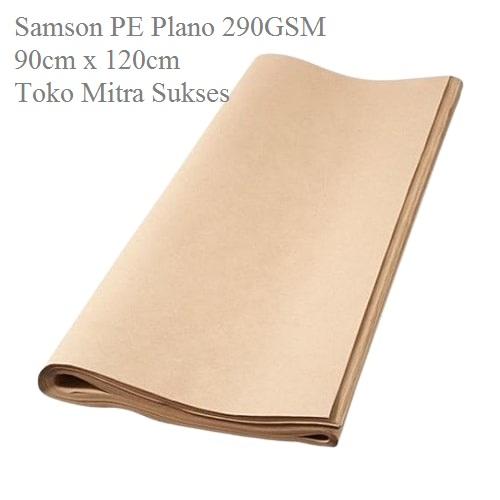 Jual Kertas Samson Kraft Brown PE Laminasi Plano 290GSM 90CM X 120CM ...
