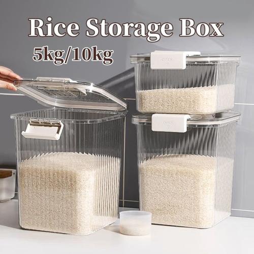 Jual Kotak Tempat Penyimpanan Beras Rice Storage Box Kontainer Makanan ...
