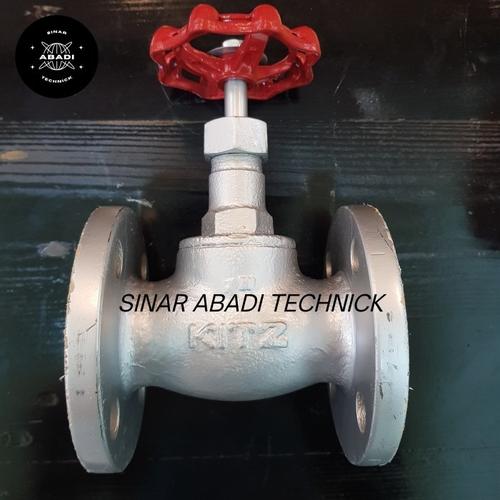 Jual GLOBE VALVE KITZ 1-1/2" ICNH JIS 10K DN40 FCD-S/ CAST IRON ...