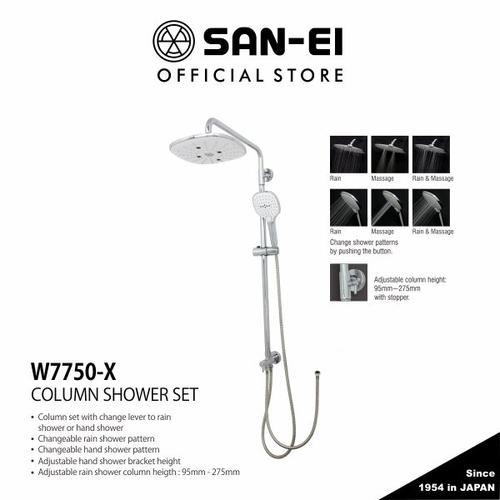 Jual SANEI Column Shower Set W7750-X - Jakarta Utara - SAN-EI Official Store | Tokopedia