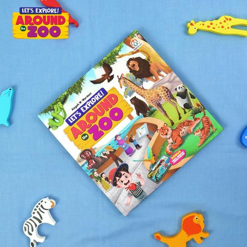 Promo [Boardbook] Let's Explore Around The Zoo - Pengenalan Kebun ...