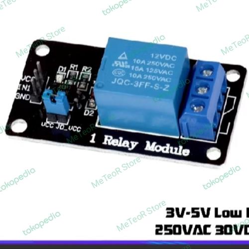 Jual RELAY 1 CHANNEL RELAY 5V WITH OPTOCOUPLER PROTECTION FOR Uno IoT ...