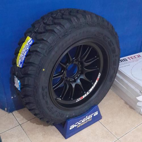 Jual PAKETAN RING18 VELG HSR AMETH R18 DAN ACCELERA FORTUNER HILUX DMUT ...
