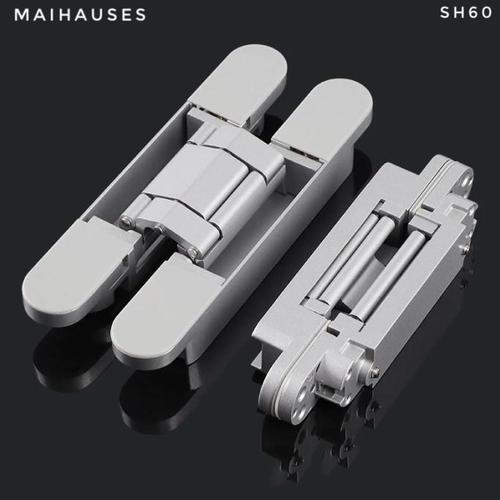 Jual ENGSEL HINGE HIDDEN CONCEALED SH60 #ENGSEL TANAM PINTU HITAM ...