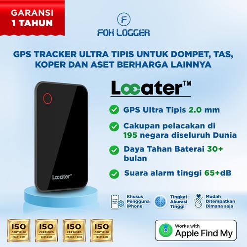 Jual Fox Logger Locater Smart Tracker Wireless with Alarm for Apple ...