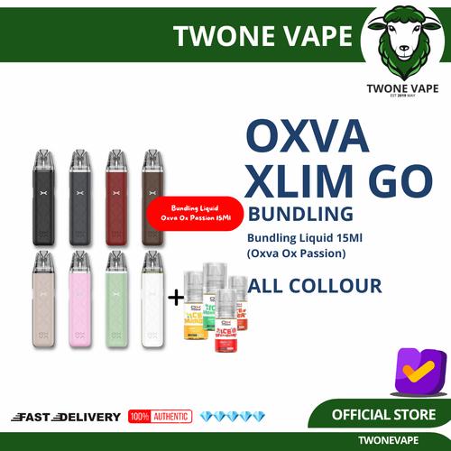 Jual Oxva Xlim Go 30W 1000mAh Pod Kit by Oxva / Slim Go - STRIPPED BLUE ...