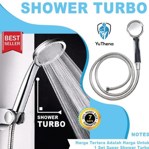 Jual Super Shower Hemat Air Murah - Hand Shower Shower Mandi Turbo ...