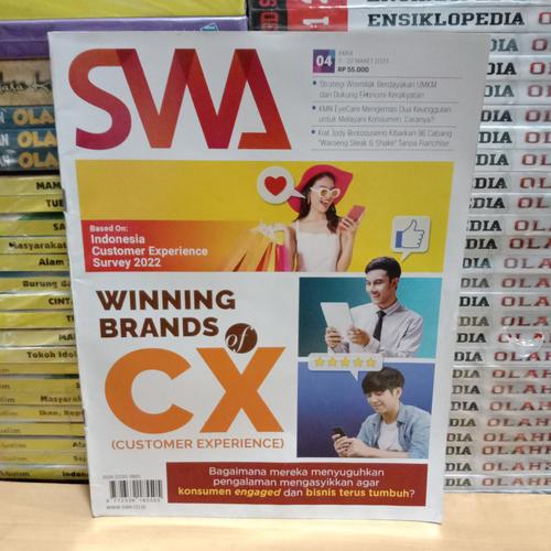 Jual Majalah SWA EDISI 04 / 2023 Indonesia Customer Experience Survey 2022 - Jakarta Utara ...