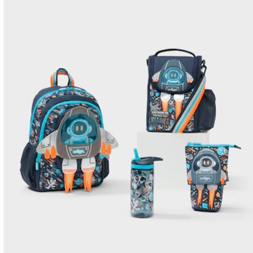 Jual tas smiggle blast off rocket backpack lunchbag bottle - BOTTLE ...