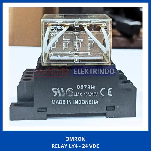 Jual OMRON RELAY LY4 24 VDC - SOCKET - Jakarta Pusat - Mandiri ...
