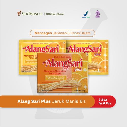 Promo Alang Sari Plus Jeruk Manis 6's - Mencegah Sariawan & Panas Dalam ...