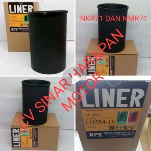 Jual LINER SET ENGINE 4HG1 BORING NPR JEPANG ISUZU NKR71 4PCS - Jakarta ...