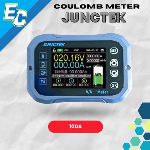 Jual Coulomb Meter JUNCTEK KG110F Volt Amp Battery Capacity Bluetooth ...