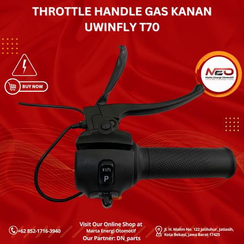 Jual Throttle Gas Handle Gas Motor Listrik Uwinfly T70 ORIGINAL ASLI ...