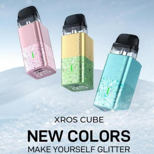 Jual Vaporesso XROS Cube Glitter Special Edition 16W 900mAh Pod Kit / XROS Cube Pod - GLITTER ...