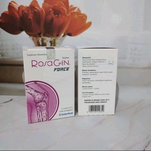 Jual ROSAGEN FORCE Original Obat Suplemen Sendi Tulang Otot ROSAGEN ...