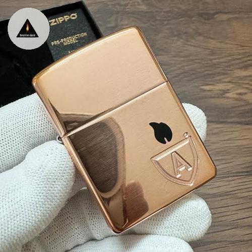 Jual Original Zippo Armor Solid Copper Armor Case with Black Insert Lighter Special Edition ...