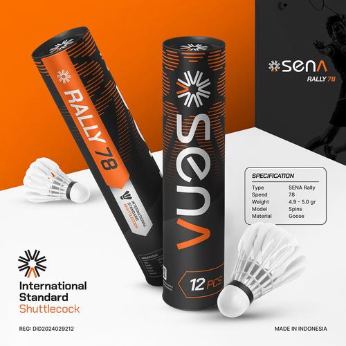 Promo Sena Sports Shuttlecock Kok Bulutangkis Premium Shuttle Cock Badminton Bulu Angsa Isi