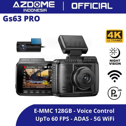 Promo Azdome Gs63PRO 4K Dual Camera Dashcam Dash Cam GS63 Pro Dash Cam ...