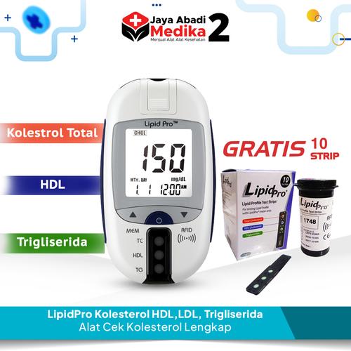 Jual lipid pro include strip alat tes kolesterol hdl dan ldl ...
