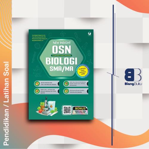 Jual Buku Latihan Soal Olimpiade Sains Nasional New Insight OSN Biologi SMA/MA Ori Grasindo ...