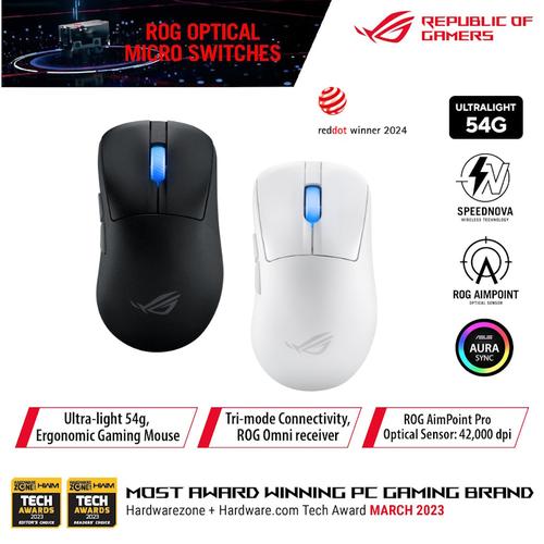 Promo ROG Keris II Ace Ultralight 54-gram Ergonomic Gaming Mouse ...
