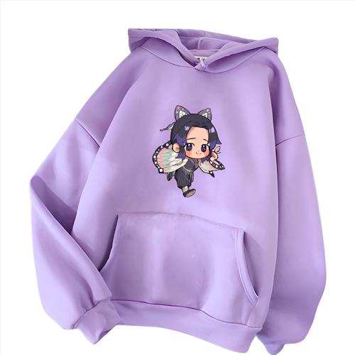 Promo HOODIE ANIME KIMETSU NO YAIBA SHINOBU KOCHO CHIBI DEMON SLAYER ...