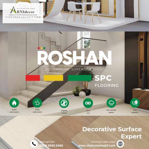 Jual SPC Lantai ROSHAN 5mm +IXPE @2,269m2/box - System Click Tanpa Lem ...