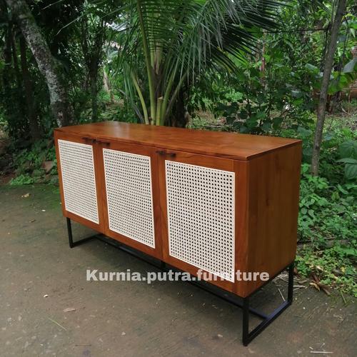 Jual BUFFET TV MINIMALIS ROTAN KAKI BESI HOLLOW - Kab. Jepara - kurnia ...