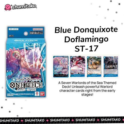 Jual One Piece JPN TCG Cards Starter Deck Donquixote Doflamingo ST-17 ...