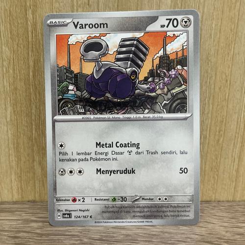 Jual Kartu Pokemon TCG Varoom sv6s Topeng Transfigurasi - Kota ...