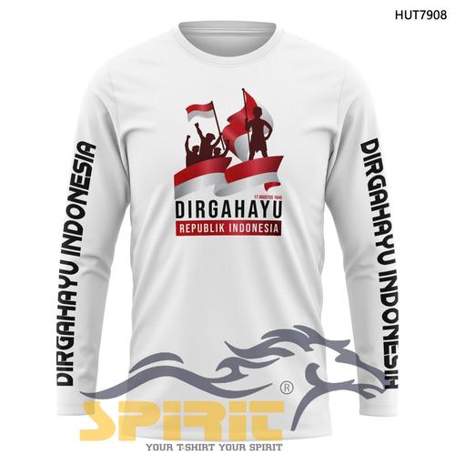 Jual kaos 17 agustus 2024 kaos hut ri ke 79 baju 17 agustus baju kemerdekaan indonesia lengan ...