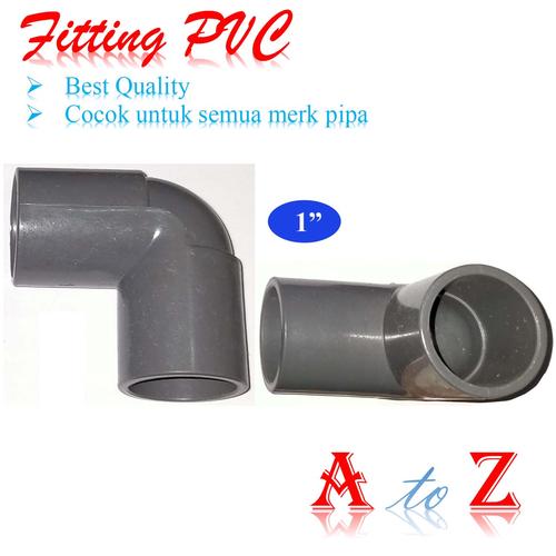 Jual knie/fitting/knee 1 in/elbow 1"/keni pvc 1 inch - harga satuan ...