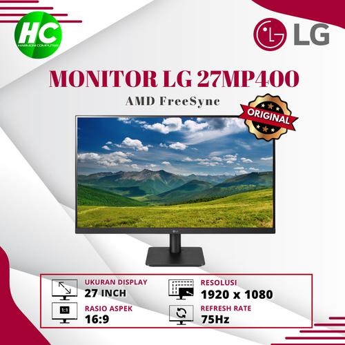Jual Monitor LG 27MP400-B 27 inch Full HD IPS with AMD FreeSync - Kota ...