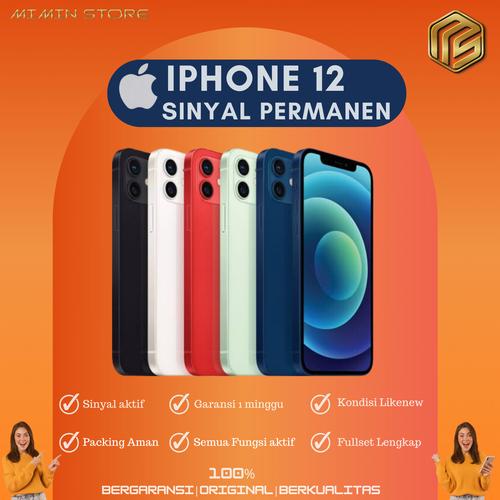 Jual iPhone 12 256GB/128GB/64GB [imei terdaftar] - Biru, 128GB BEACUKAI - Jakarta Barat - Mimin ...