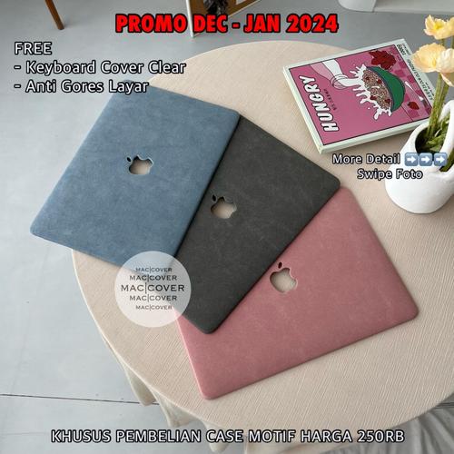 Jual Macbook New Air 13 Inch M3 A3113 SUEDE STYLE Case Casing Cover ...